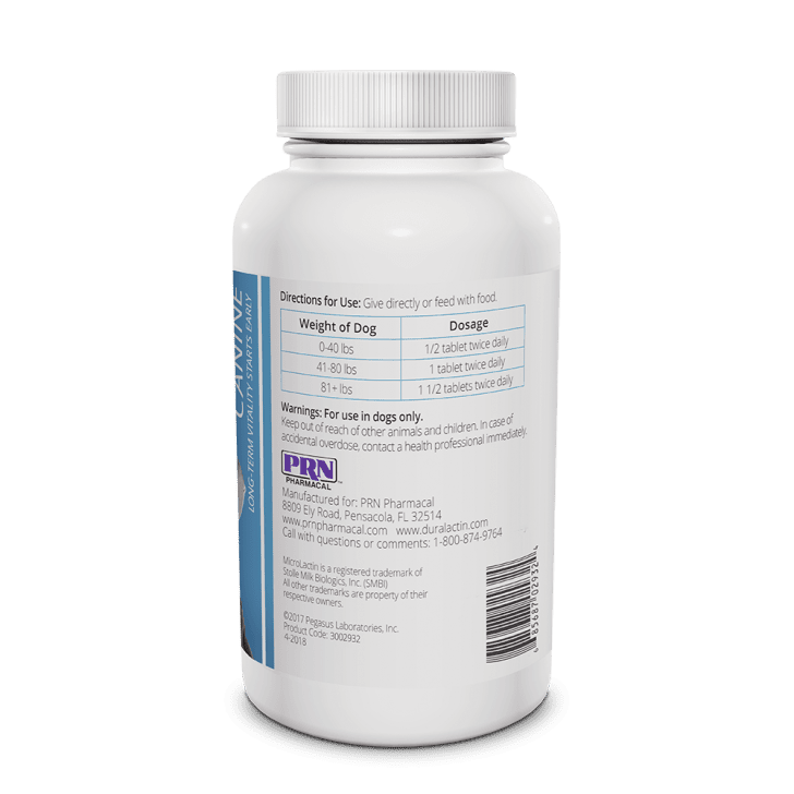 Duralactin® Canine Chewable Tablets - PRN Pharmacal